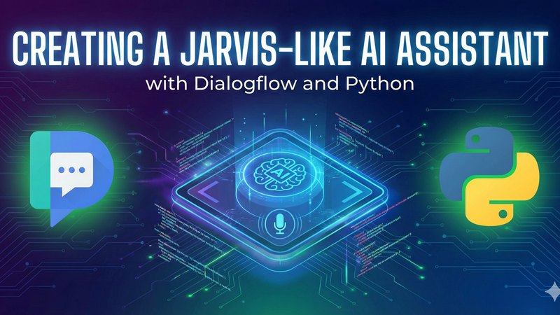 Creating a Jarvis-like AI Assistant with Dialogflow and Python